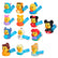 Disney Duckalooz Assorted Rubber Duck Bath Toy 6cm – Jasmine and Jessie's